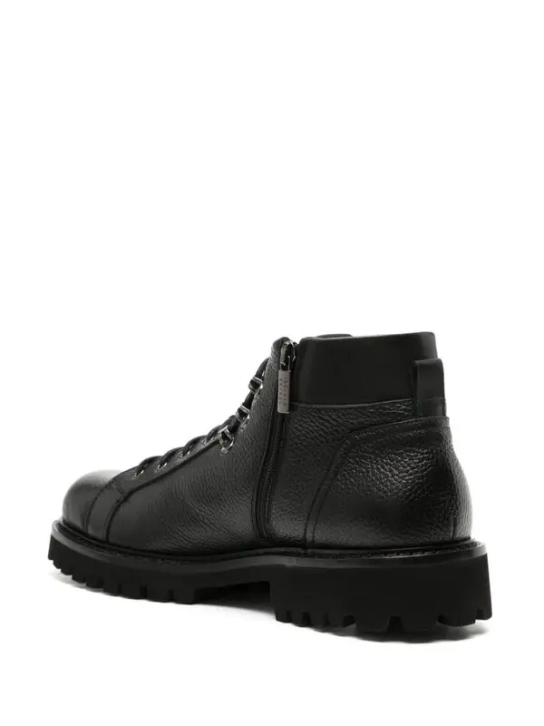 Casadei Cervo Lace-up Leather Boots