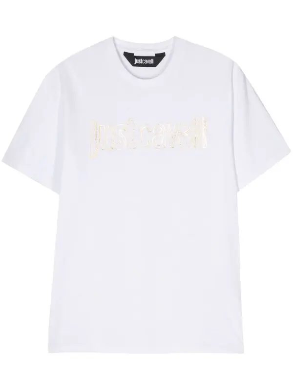 Just Cavalli Logo-print Cotton T-shirt