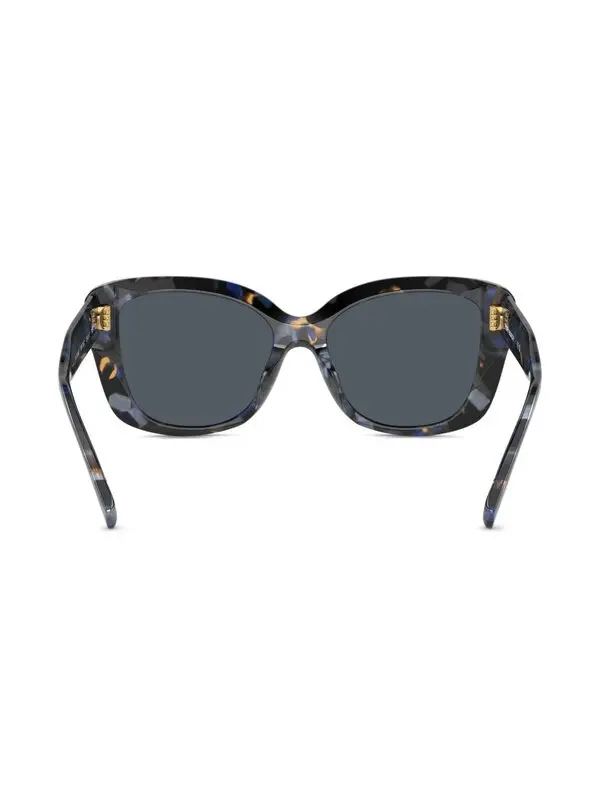 Tory Burch Oversized Sunglasses - Blue Tortoise