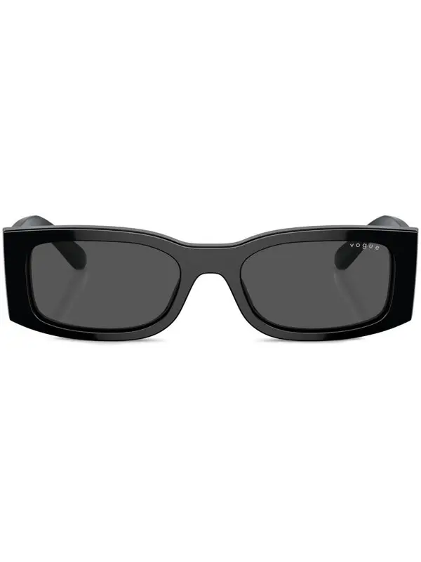 VOGUE EYEWEAR Rectangle-frame Sunglasses - Black