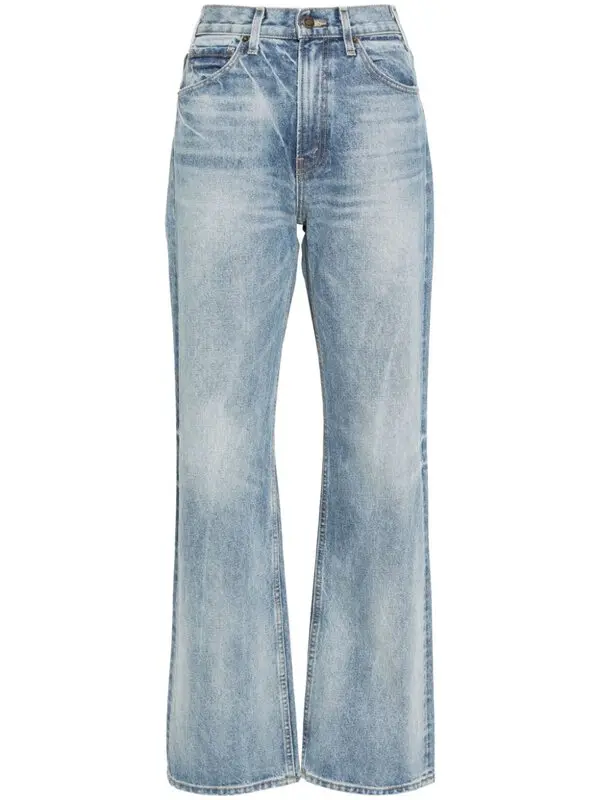 NILI LOTAN Mitchell Straight-leg Jeans - Blue