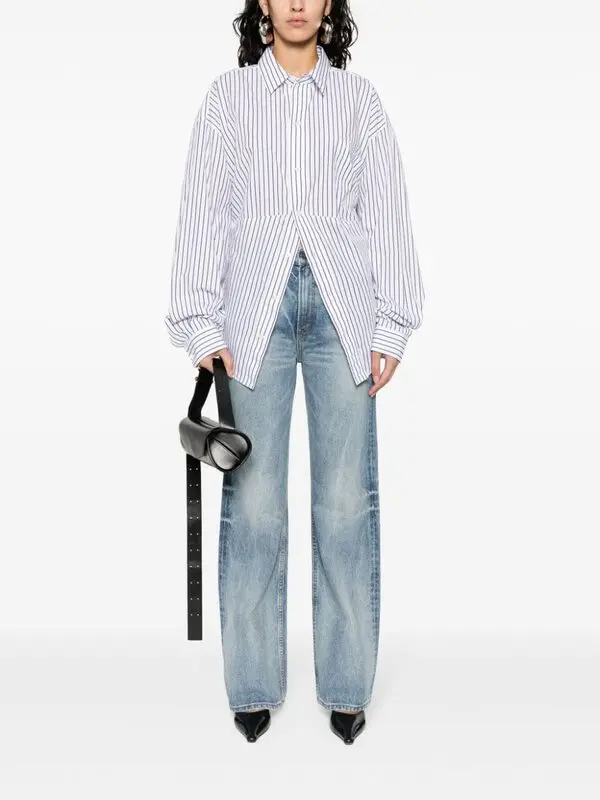 NILI LOTAN Mitchell Straight-leg Jeans - Blue