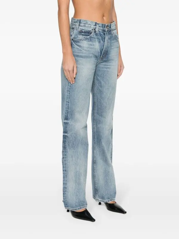 NILI LOTAN Mitchell Straight-leg Jeans - Blue