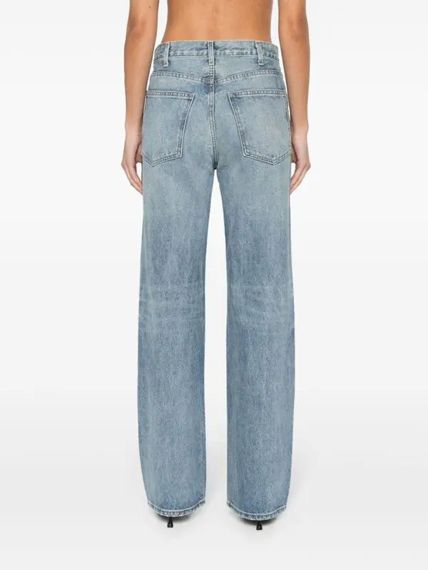 NILI LOTAN Mitchell Straight-leg Jeans - Blue