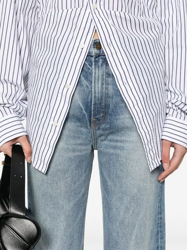 NILI LOTAN Mitchell Straight-leg Jeans - Blue