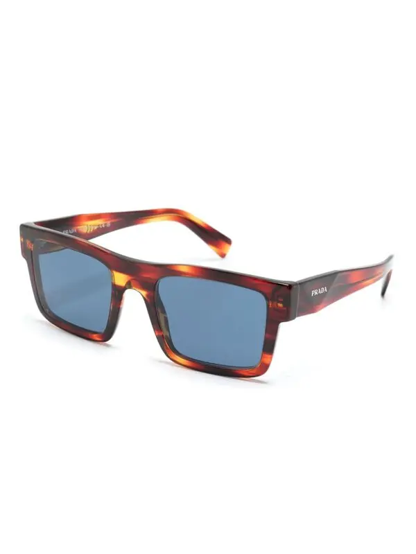 Prada Tortoiseshell Square-frame Sunglasses