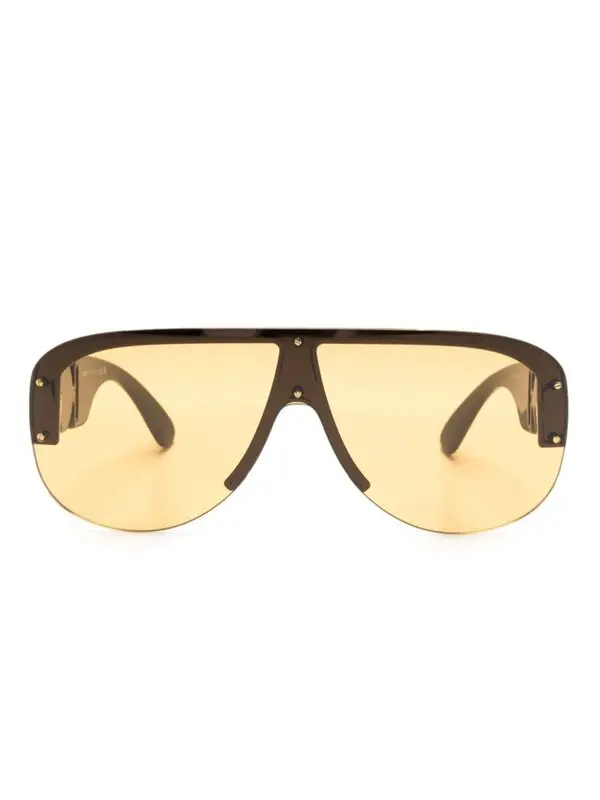 Versace Medusa Biggie Pilot-frame Sunglasses - Black