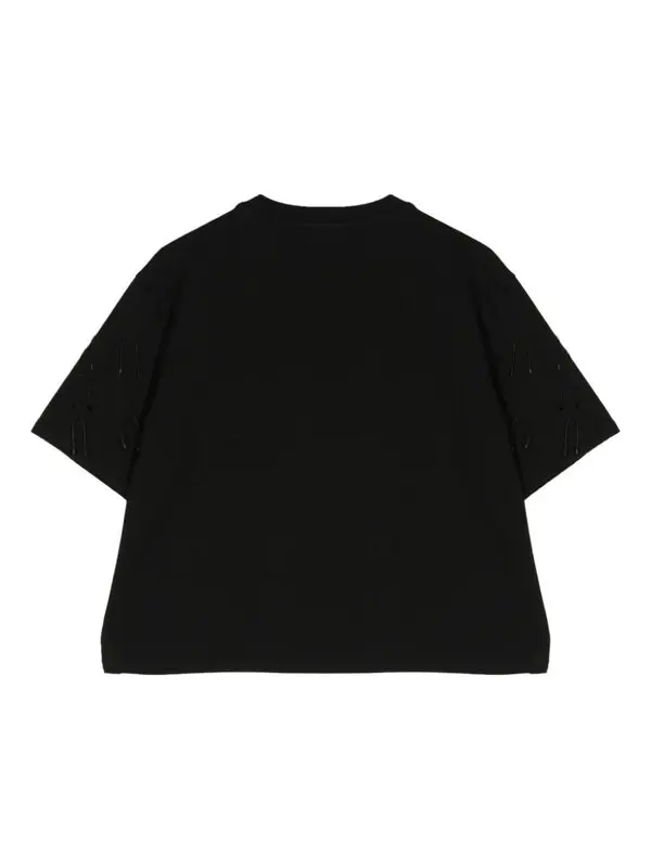 Simkhai Amaru Appliqué T-shirt - Black