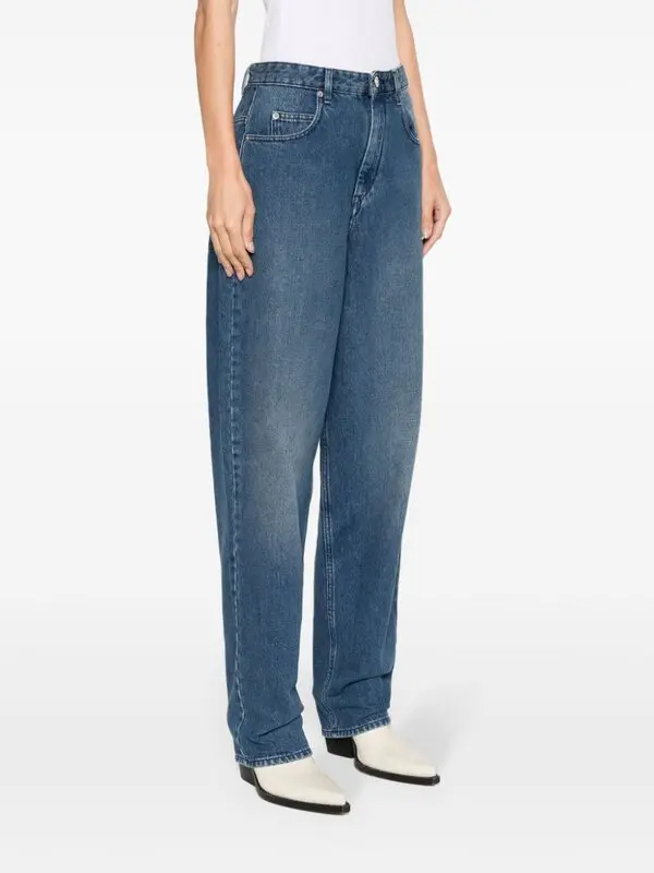 Isabel Marant Étoile Corsysr Wide Leg Denim Jeans