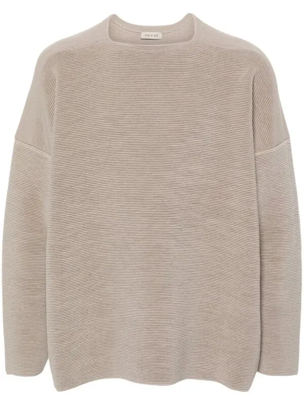 Fear Of God Ottoman Wool Ribbed Sweater