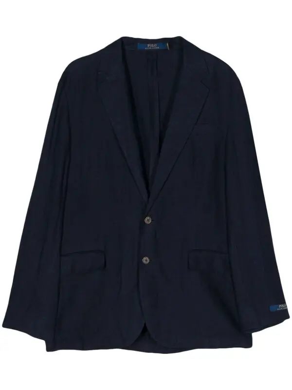 Polo Ralph Lauren Single-breasted Linen Blazer