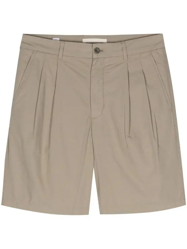 Norse Projects Poplin Cotton Bermuda Shorts