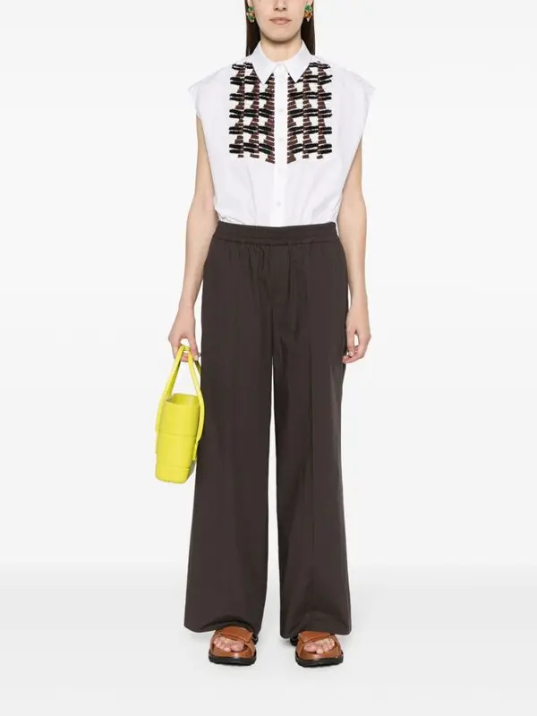 P.a.r.o.s.h Canyox Wide-leg Trousers