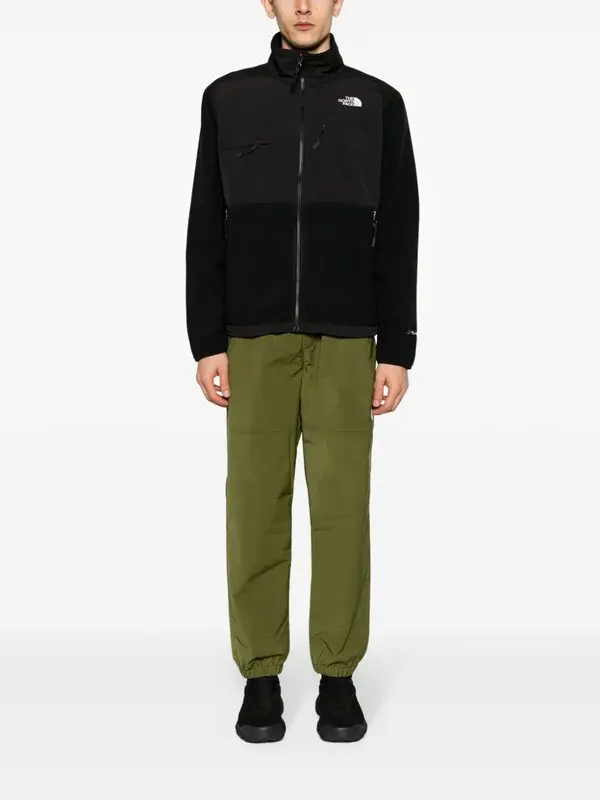 The North Face Logo-print Fleece Jacket - Black