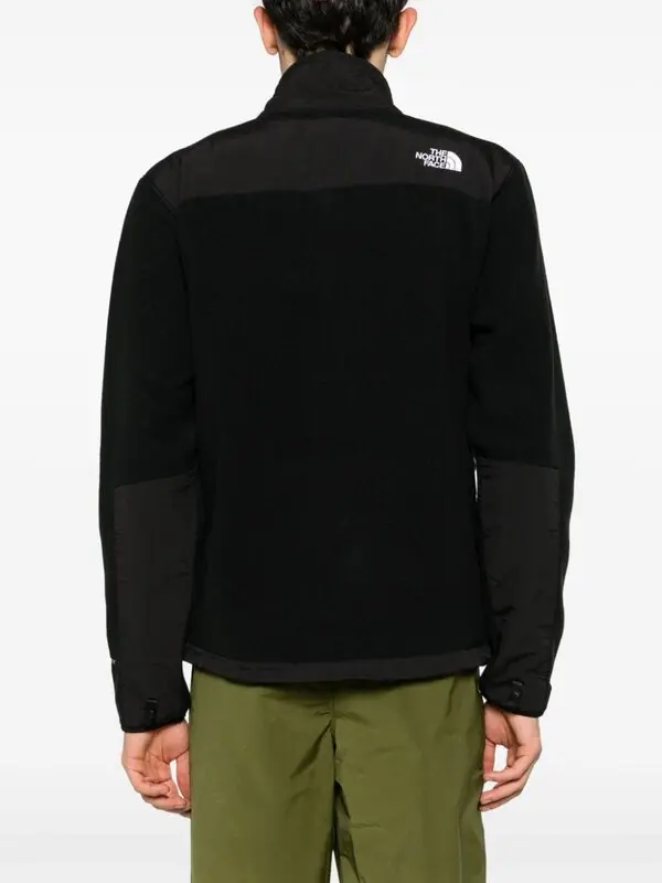 The North Face Logo-print Fleece Jacket - Black