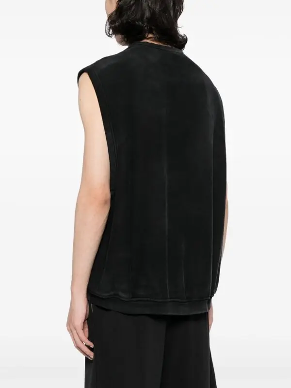 Alexander Wang Logo-print Sleeveless Jumper