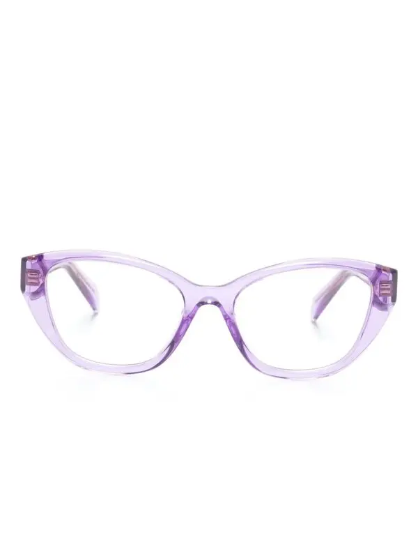 Prada Butterfly-frame Glasses - Purple