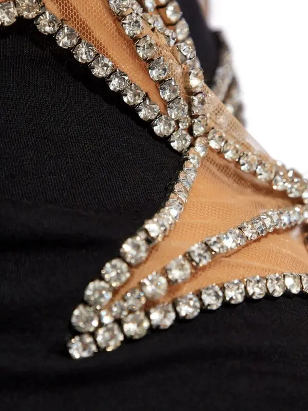 Dsquared2 Crystal-embellished Cotton Vest