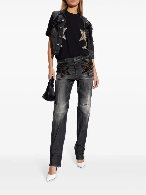 Dsquared2 Crystal-embellished T-shirt