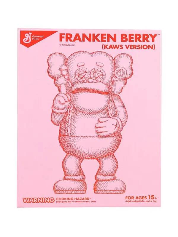 KAWS Cereal Monsters Franken Berry Figure