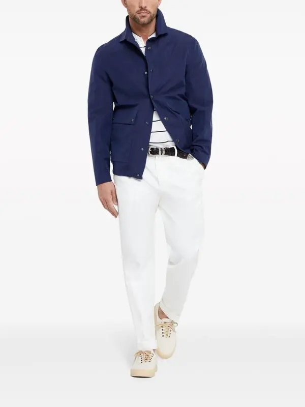 Brunello Cucinelli Linen-silk Shirt Jacket