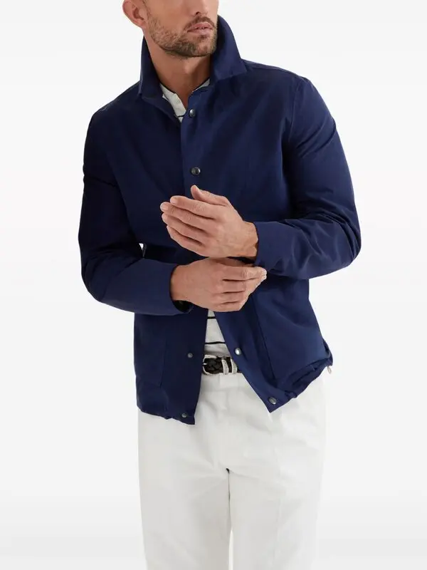 Brunello Cucinelli Linen-silk Shirt Jacket