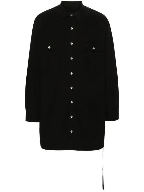 Rick Owens Long-sleeve Cotton Shirt