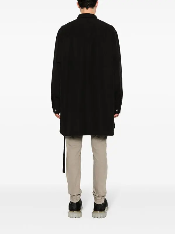 Rick Owens Long-sleeve Cotton Shirt