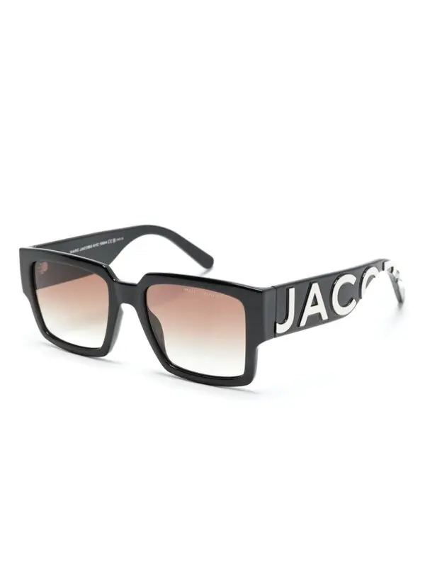 Marc Jacobs Bold Logo Square-frame Sunglasses