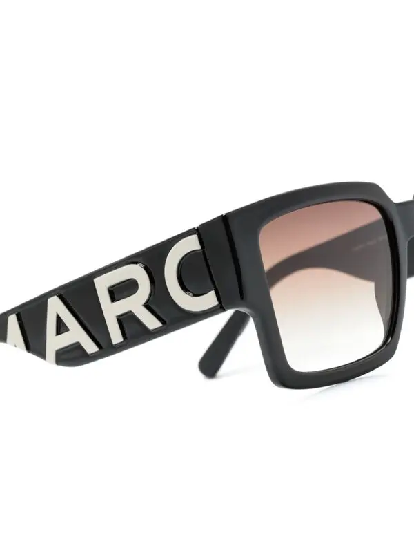 Marc Jacobs Bold Logo Square-frame Sunglasses