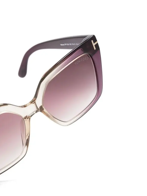 TOM FORD Square-frame Ombré-effect Sunglasses