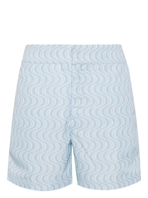 Frescobol Carioca Copa Camada Swim Shorts - Blue