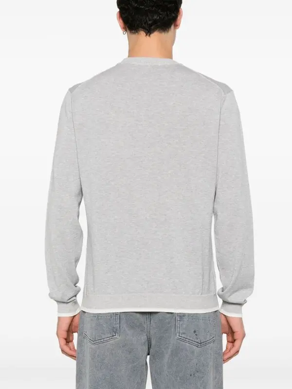 Maison Kitsuné Fox-motif Knitted Jumper