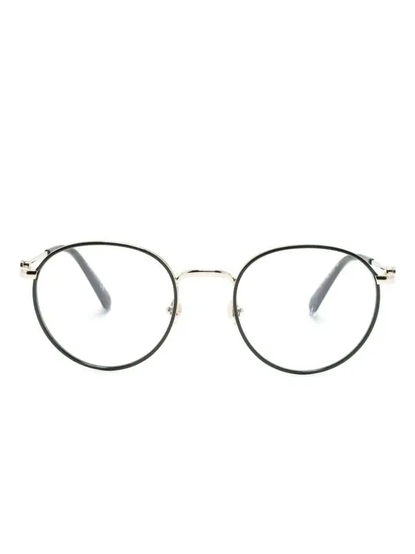 Moncler Round-frame Glasses - Black