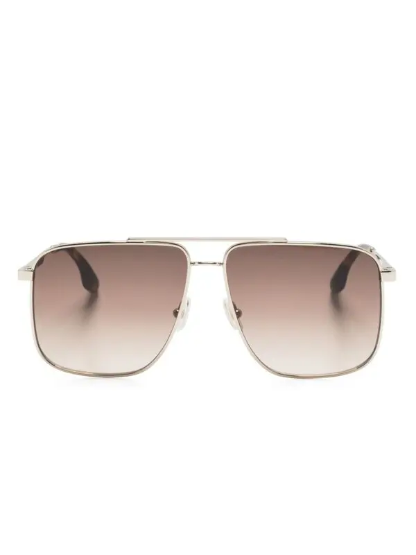 Victoria Beckham Navigator Frame Sunglasses - Gold