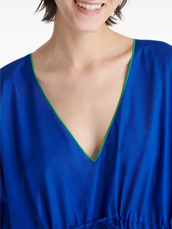 ERES V-neck Cotton Midi Dess