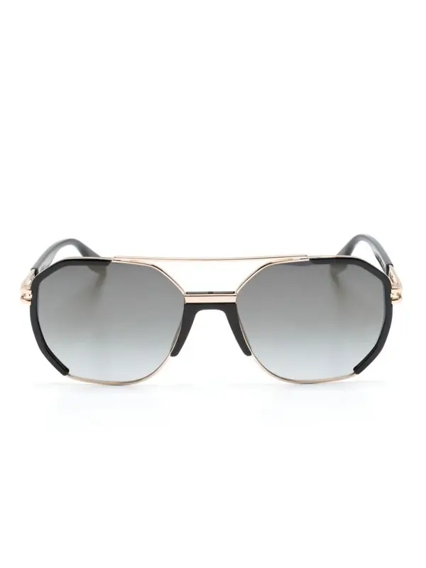 Marc Jacobs Geometric-frame Gradient Sunglasses - Black