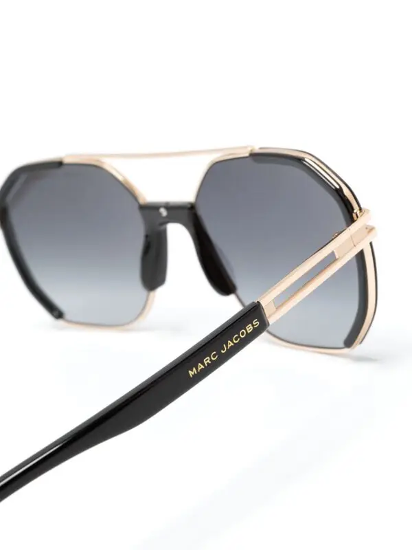 Marc Jacobs Geometric-frame Gradient Sunglasses