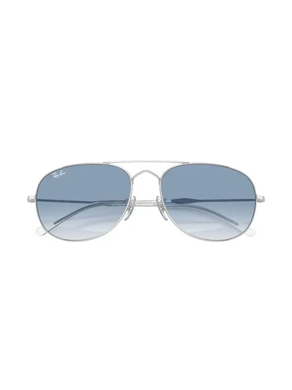 Ray-ban Pilot Frame Sunglasses - Silver