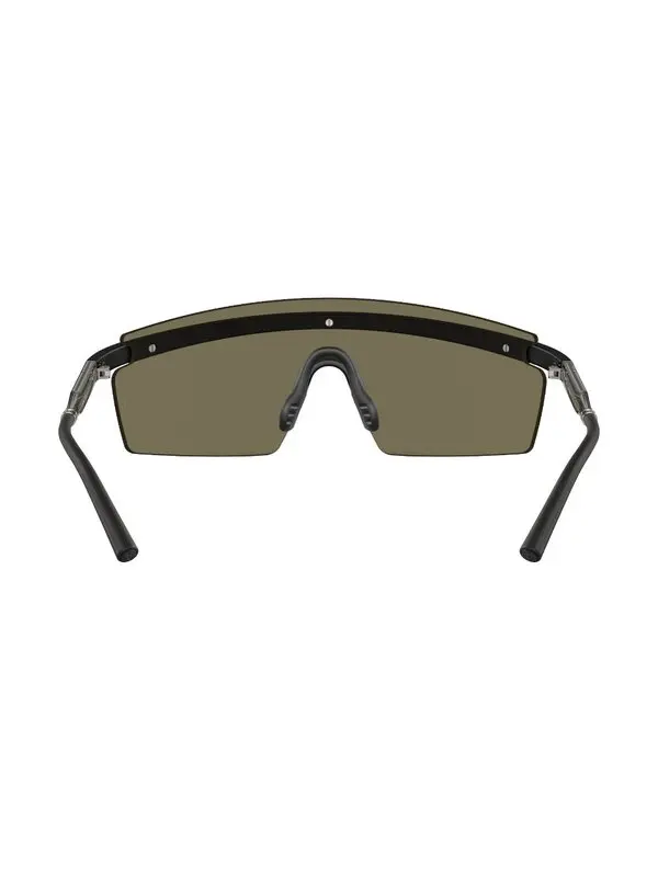 Oliver Spencer R-4 Mask Frame Sunglasses - Black