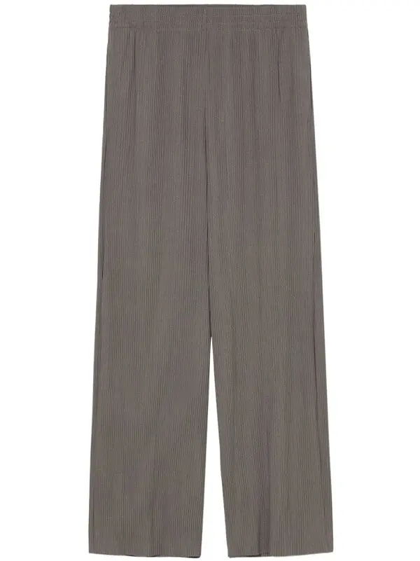 B+AB Ribbed Wide-leg Trousers