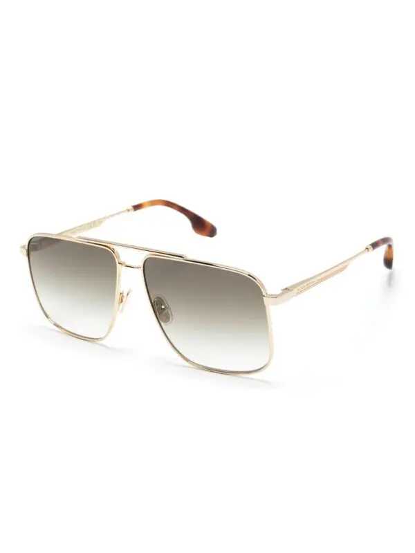 Victoria Beckham V-line Navigator Pilot-frame Sunglasses