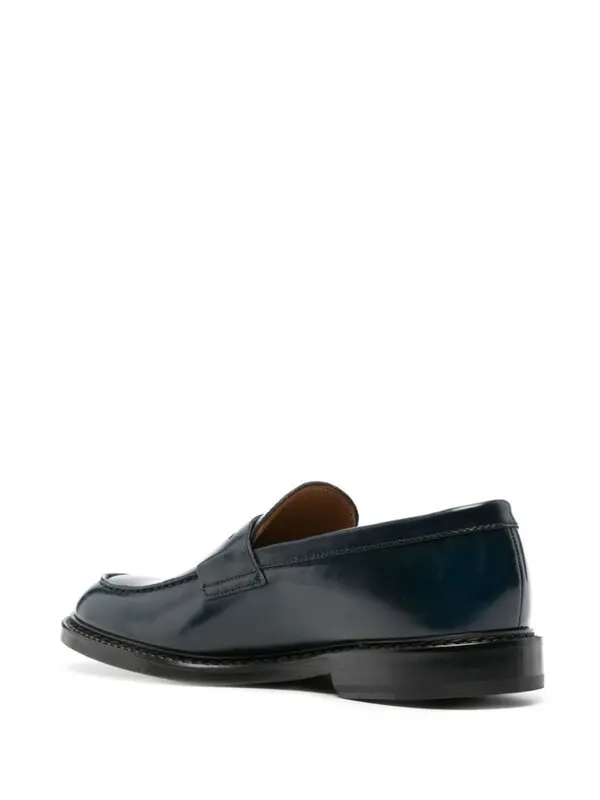 DOUCAL'S Leather Penny Loafers