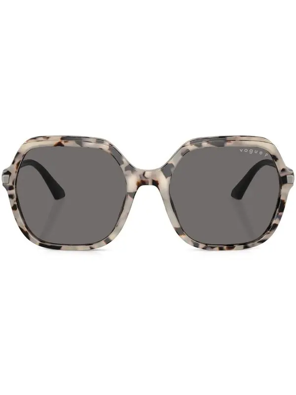 VOGUE EYEWEAR Oversize Frame Sunglasses - Neutrals