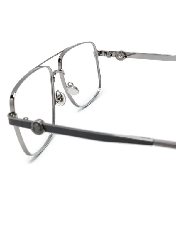 Moncler Logo-plaque Navigator Glasses