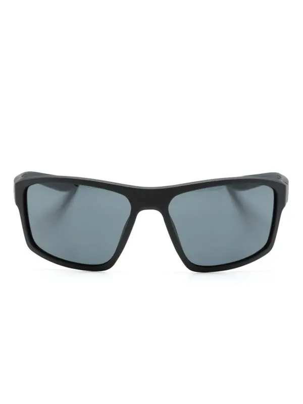 Nike Brazen Fury Rectangle-frame Sunglasses - Black