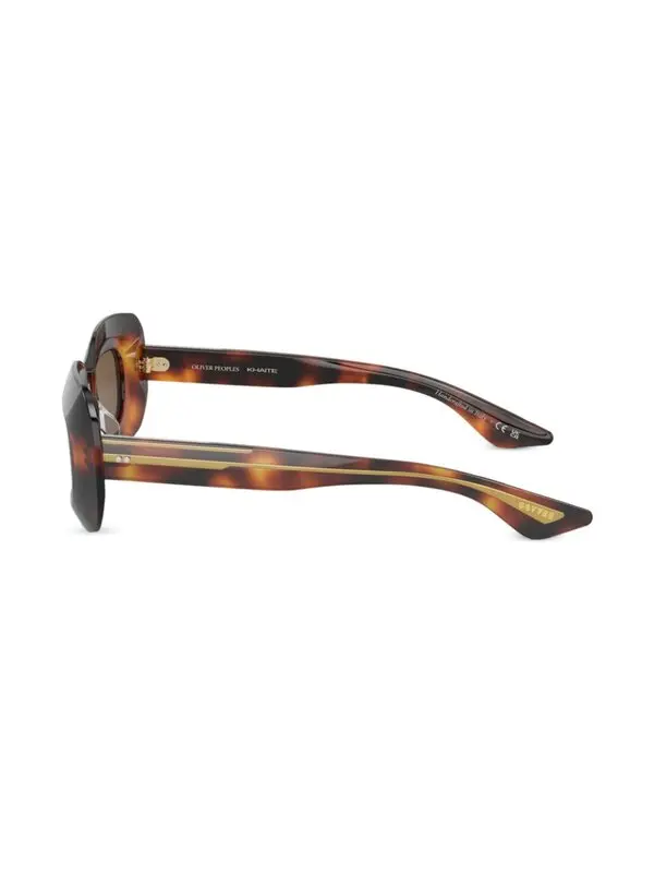 Oliver Spencer X Khaite 1966c Sunglasses - Brown