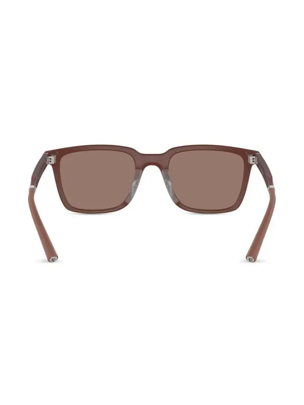 Oliver Spencer Mr. Federer Square-frame Sunglasses - Red