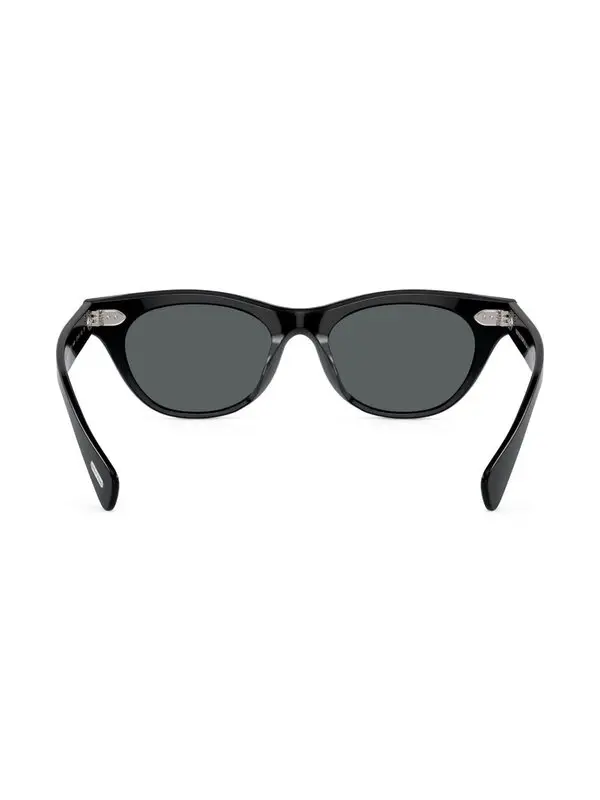 Oliver Spencer Avelin Cat-eye Sunglasses - Black