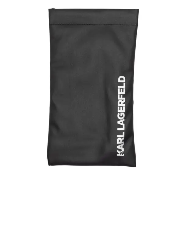 Karl Lagerfeld Logo-print Pilot-frame Sunglasses